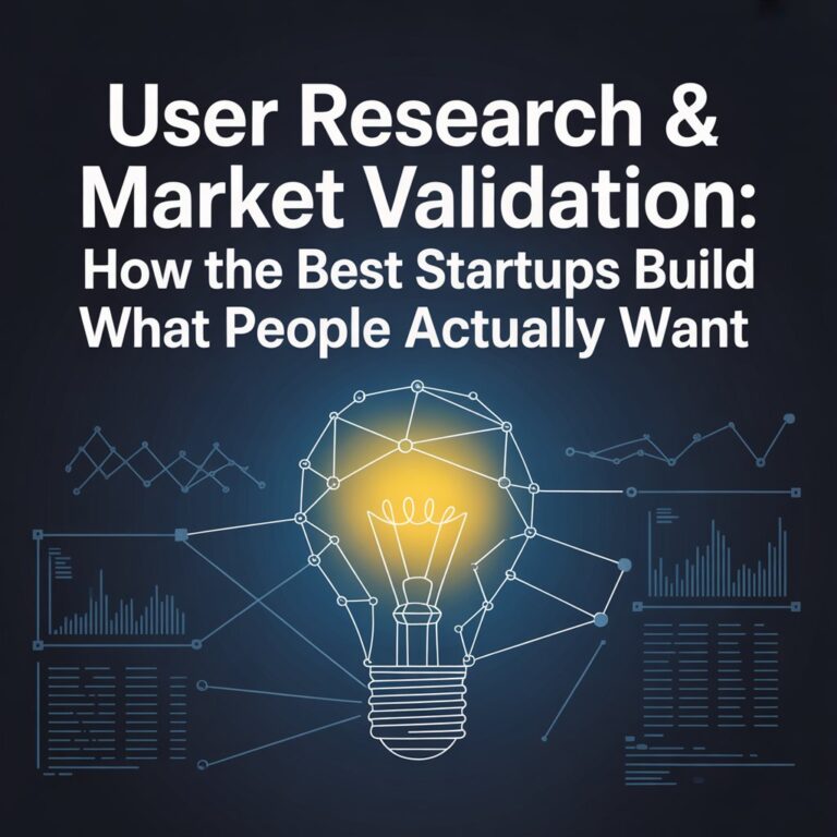 User Research & Market Validation: How the Best Startups Build What ...